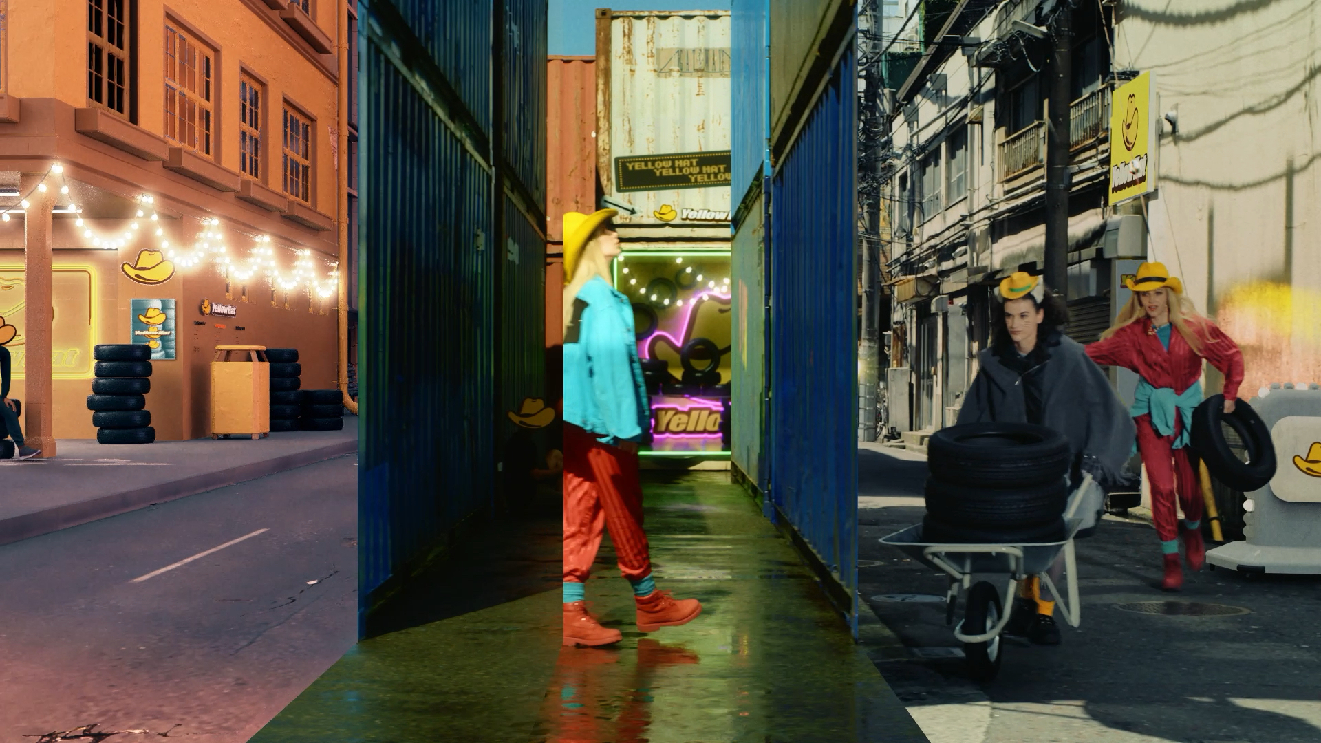 Yellow Hat TVCM 2022 | WORKS | STAY GOLD