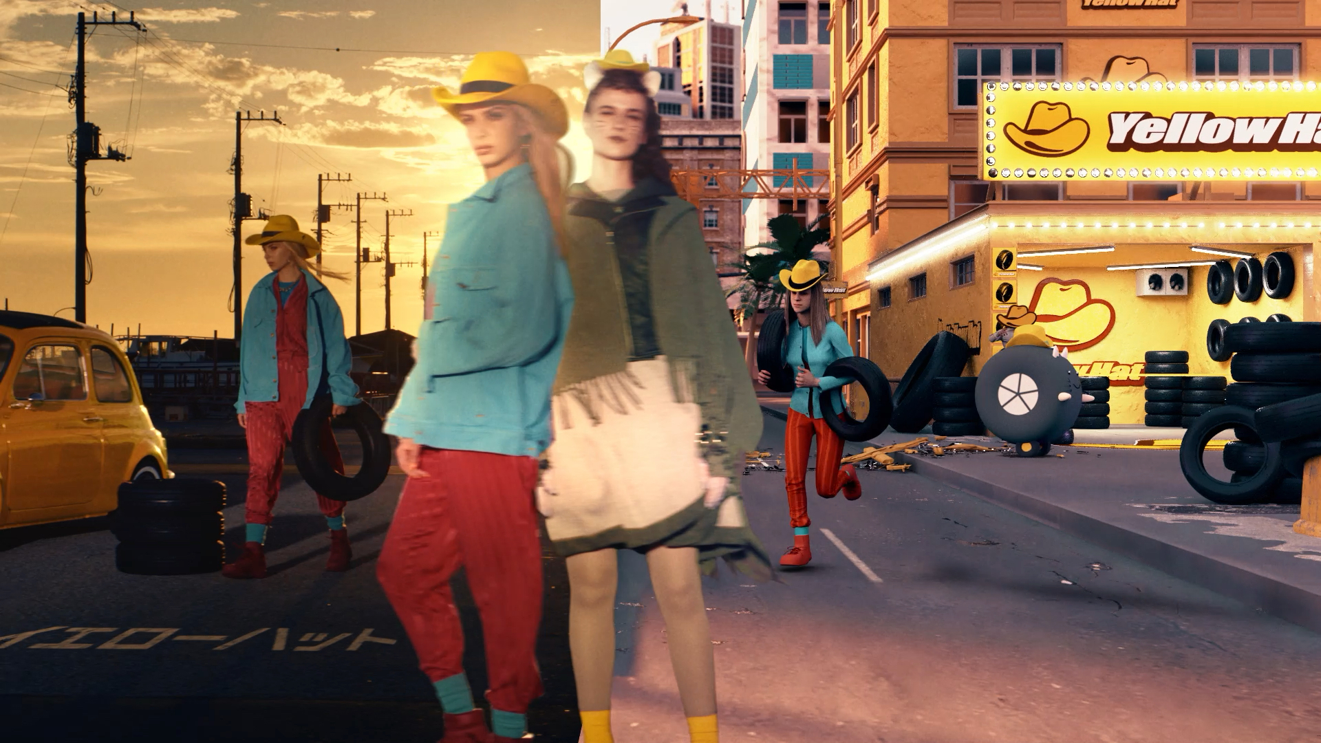 Yellow Hat TVCM 2022 | WORKS | STAY GOLD