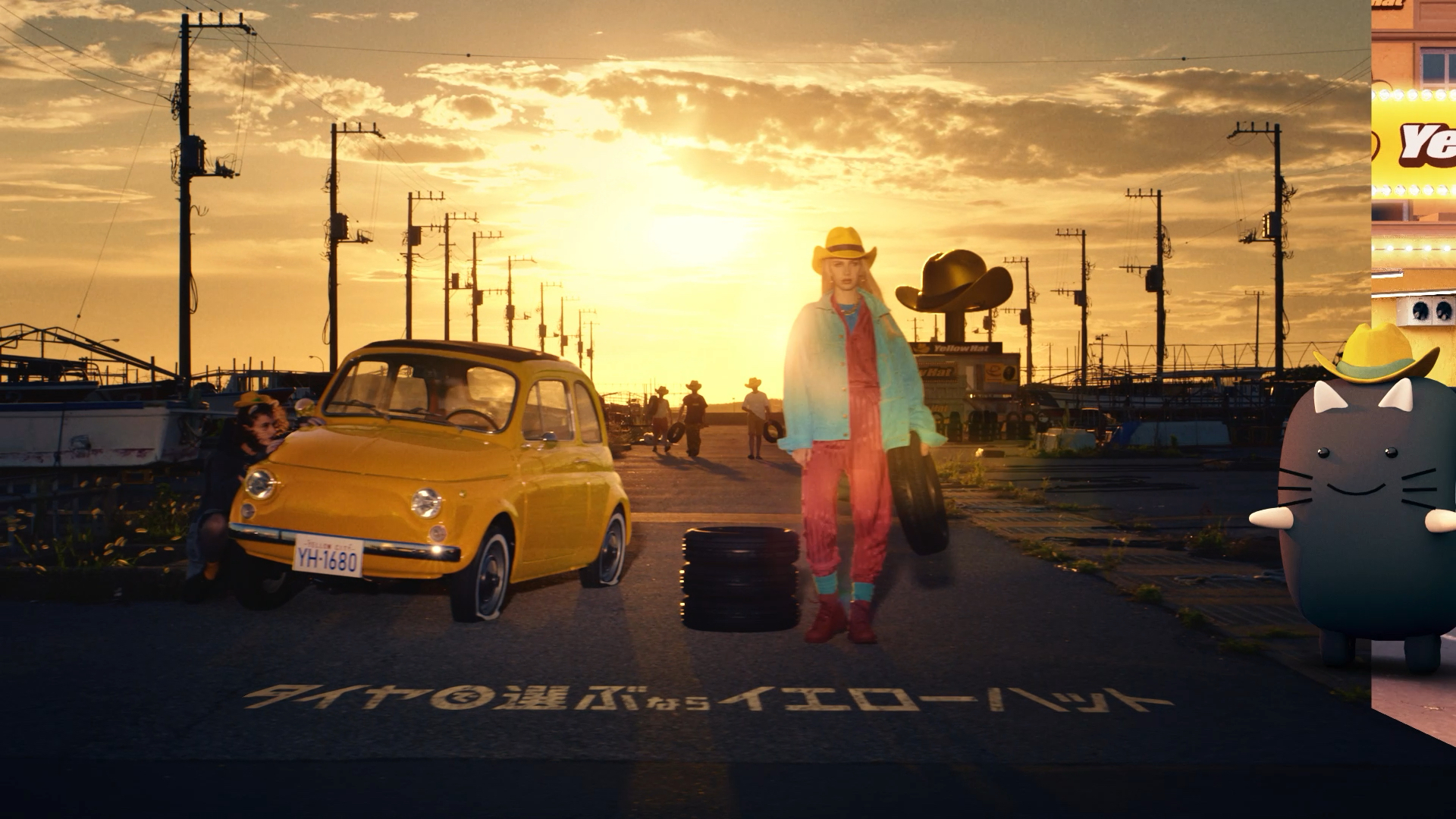 Yellow Hat TVCM 2022 | WORKS | STAY GOLD